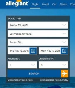 How to Book Allegiant Air Award Flights