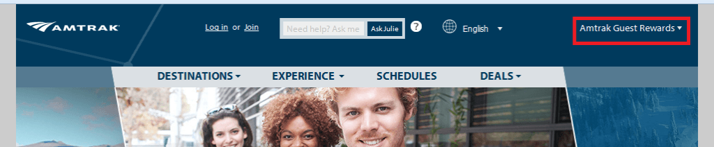 How to Book Amtrak Guest Rewards