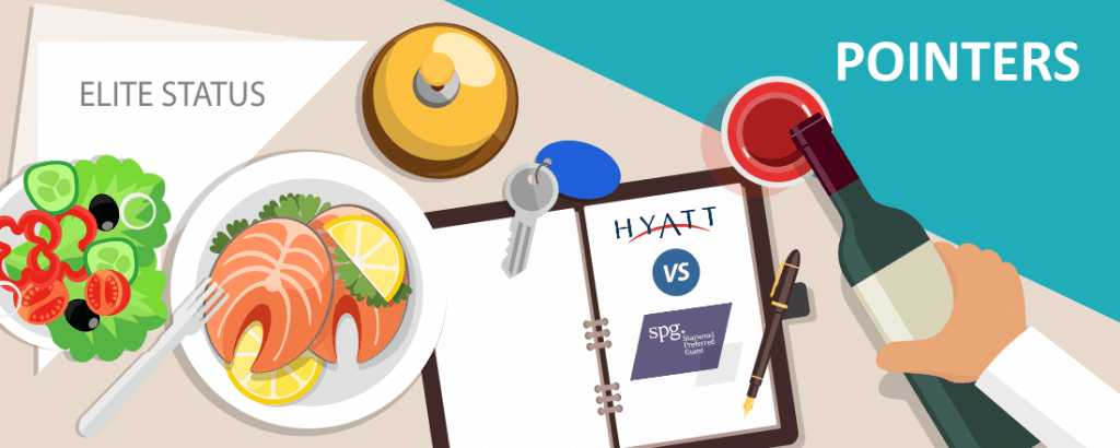Comparison of Top-Tier Hyatt and Starwood Elite Status