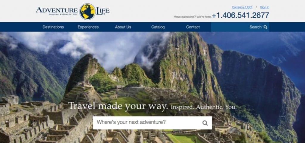 Adventure Life: Customized Experiences for Responsible Travelers