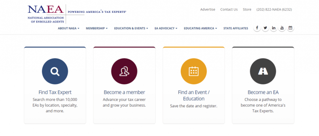 Get Help from the Tax Experts with NAEA