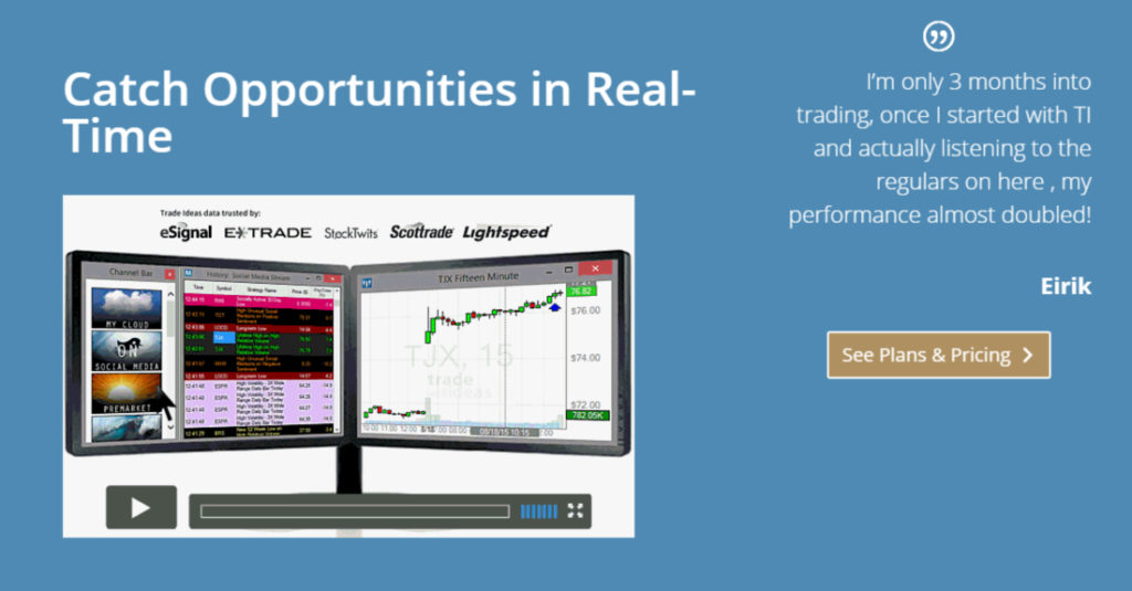 Trade Ideas: Bringing Real-Time Stock Strategies to the Next Level